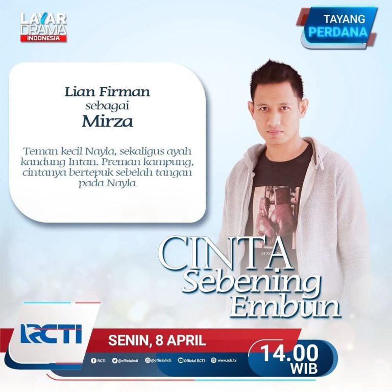 Ini Dia Deretan Pemeran Sinetron Cinta Sebening Embun RCTI - Dailysia