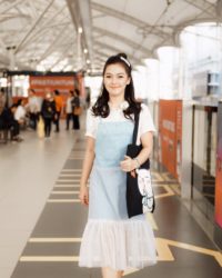 Perankan Rinjani di Tukang Ojek Pengkolan, Ini 10 Potret Ana Riana