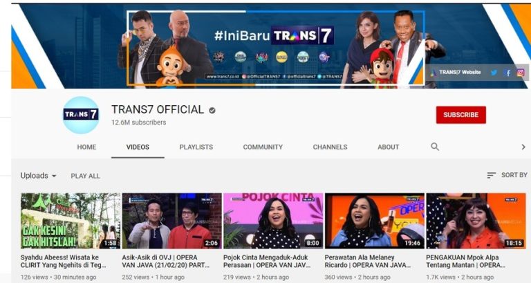 Deretan 10 YouTuber Indonesia Populer dengan Subscriber Terbanyak