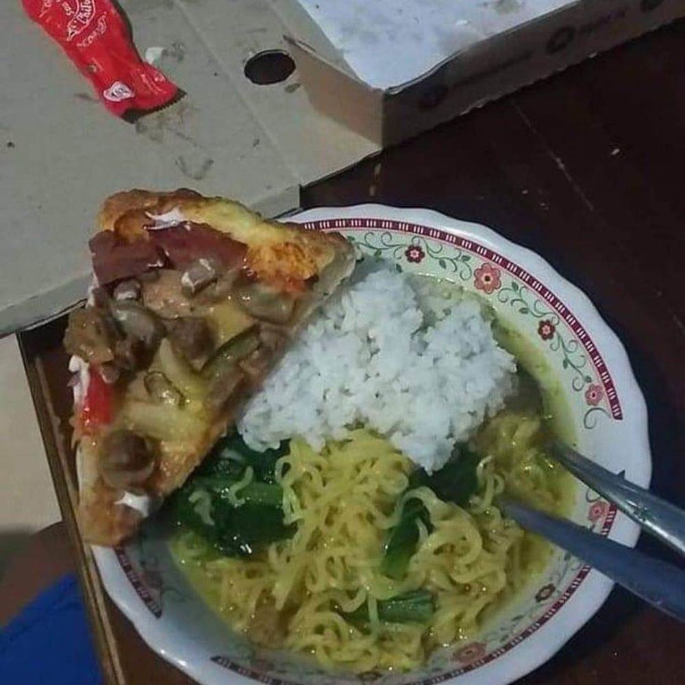 10 Potret Inspirasi Makanan Sehari-hari, Unik Sekaligus Nyeleneh