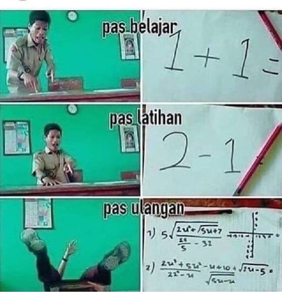 Ngangenin, 10 Meme Kenangan Masa Kecil di Sekolah yang Bikin Ngakak
