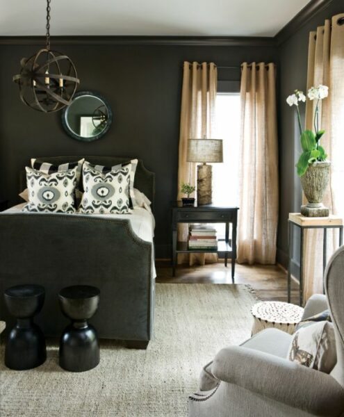 10 Desain Kamar Tidur Warna Hitam, Tampak Elegan & Anti Suram - Dailysia