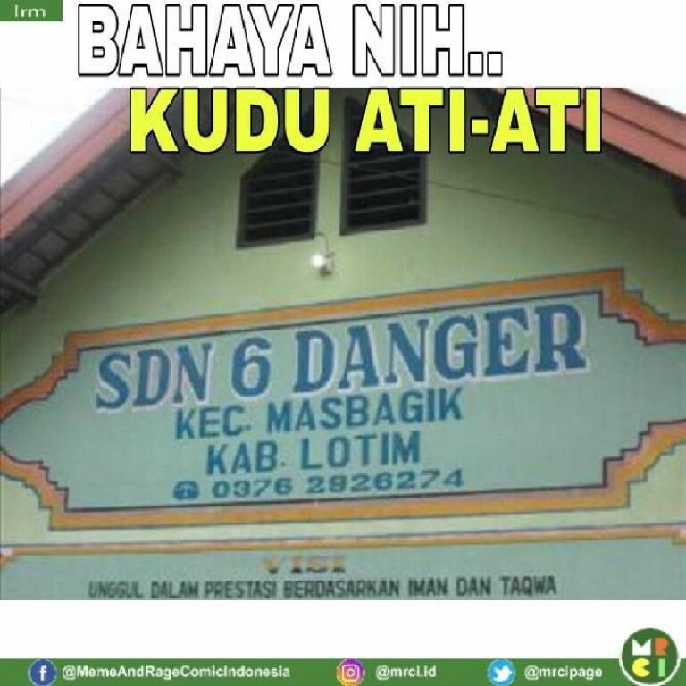 Kocak! 9 SD di Indonesia Ini Punya Nama Super Unik