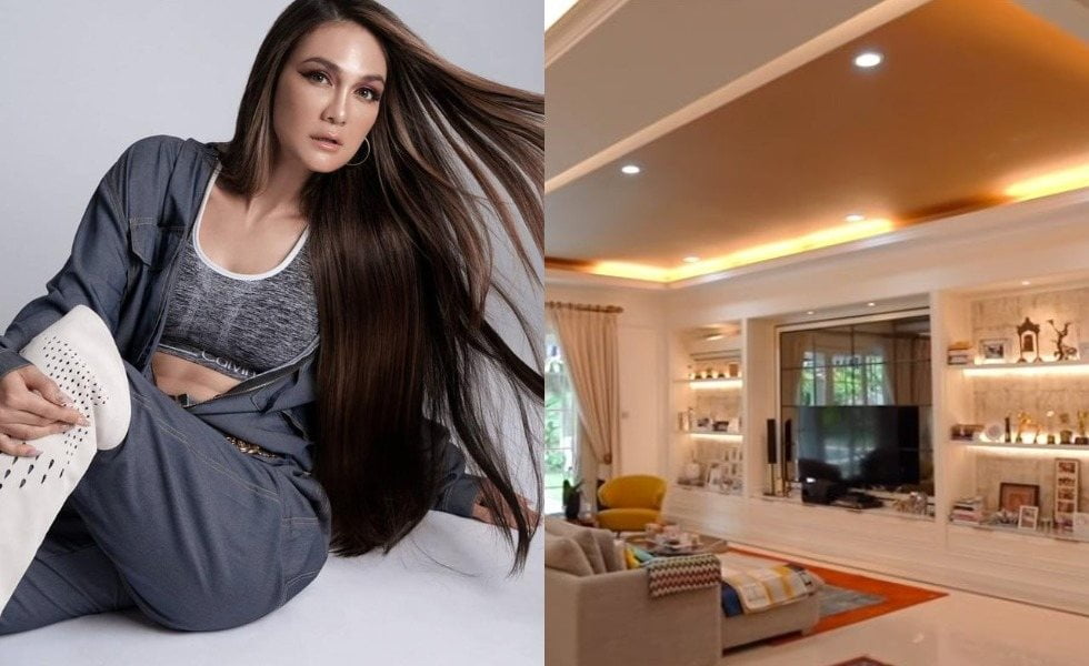 Nuansa Putih dan Emas, Intip 10 Potret Rumah Luna Maya yang Homey ...