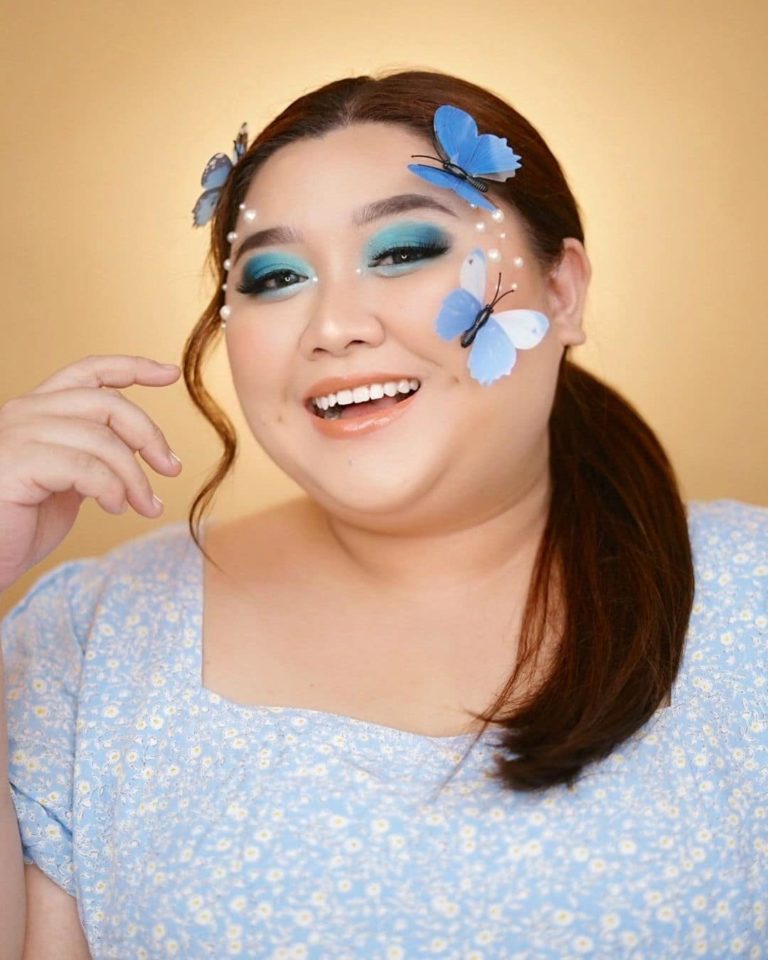 10 Makeup Kreatif Clarissa Putri, Selebgram Inspirasi Cewek Plus Size