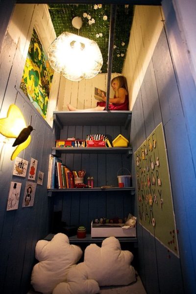 10 Ide Desain Pojok Baca yang Bikin Anak Semangat Belajar - Dailysia