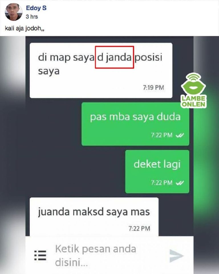 10 Chat Typo Lokasi Jemput Ojek Online, Bikin Gagal Paham - Dailysia