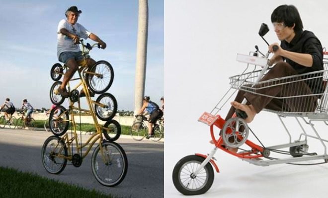 Unik dan Menyehatkan, 10 Desain Sepeda yang Gak Biasa - Dailysia