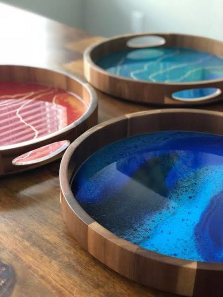 10 Kreasi Kayu dan Resin, Ada yang Seperti Lautan - Dailysia