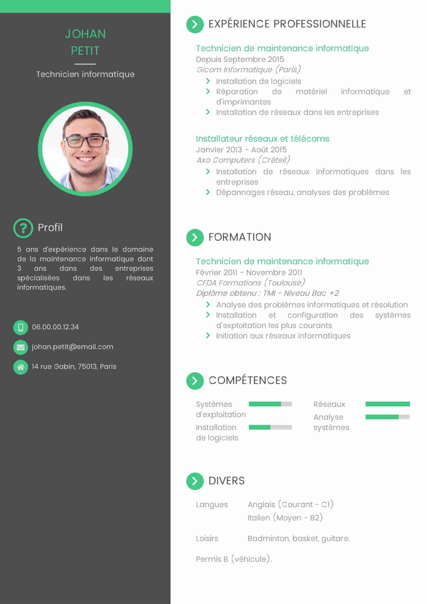 Menarik HRD, 10 Ide Contoh CV untuk Fresh Graduate - Dailysia