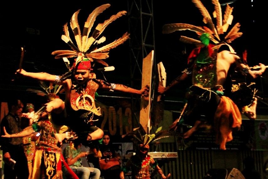 Kisah di Balik Tari Kinyah Mandau, Kesenian dari Suku Dayak