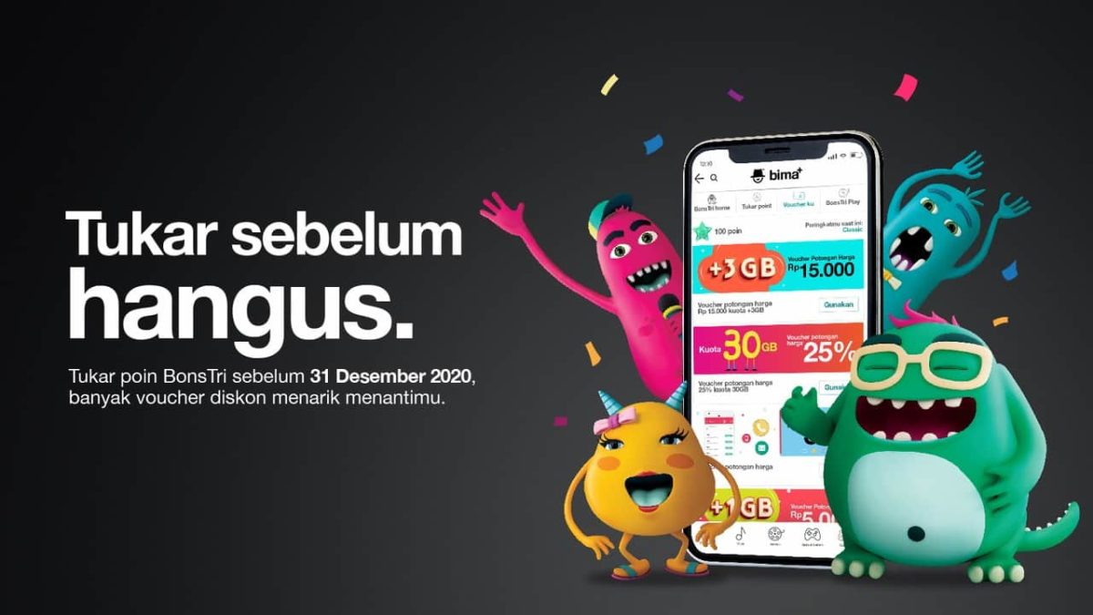 Cara Tukar Poin BonsTri, Bisa Dapat Paket Internet Gratisan - Dailysia