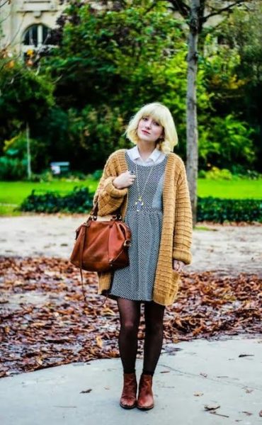 10 OOTD Cardigan Rajut, Bisa Dipakai Sehari-hari - Dailysia