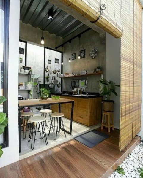 10 Desain Dapur Terbuka, Fresh Saat Memasak - Dailysia
