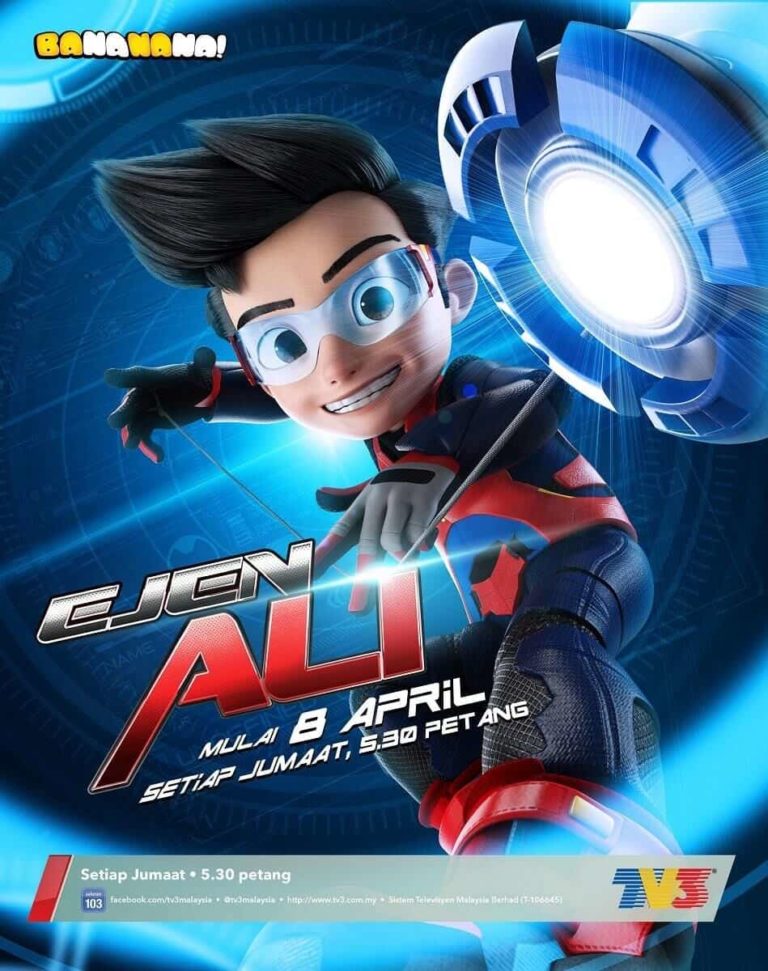 Ejen Ali - Sinopsis, Karakter, Pengisi Suara, OST, Episode, Review
