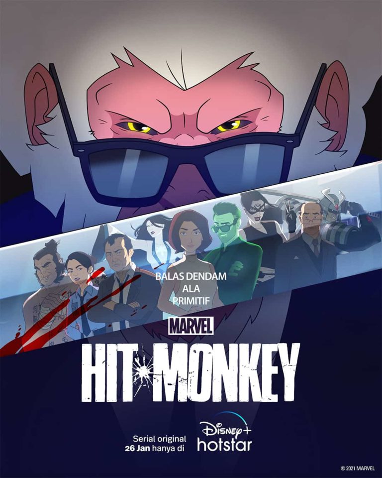 Hit-Monkey - Sinopsis, Karakter, Pengisi Suara, OST, Episode, Review