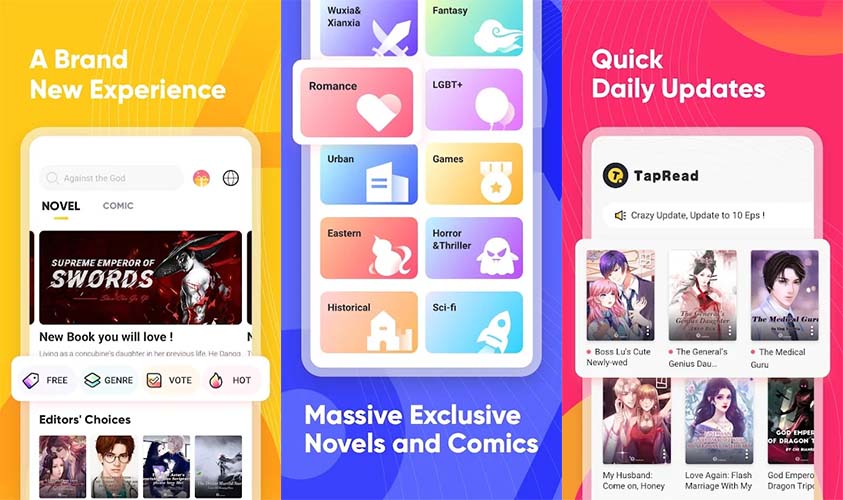 23 Aplikasi Baca Komik Gratis dan Legal - Dailysia