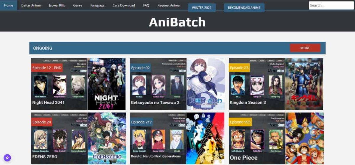 27 Situs dan Aplikasi Nonton Anime Sub Indo, Bisa Nonton Sepuasnya!