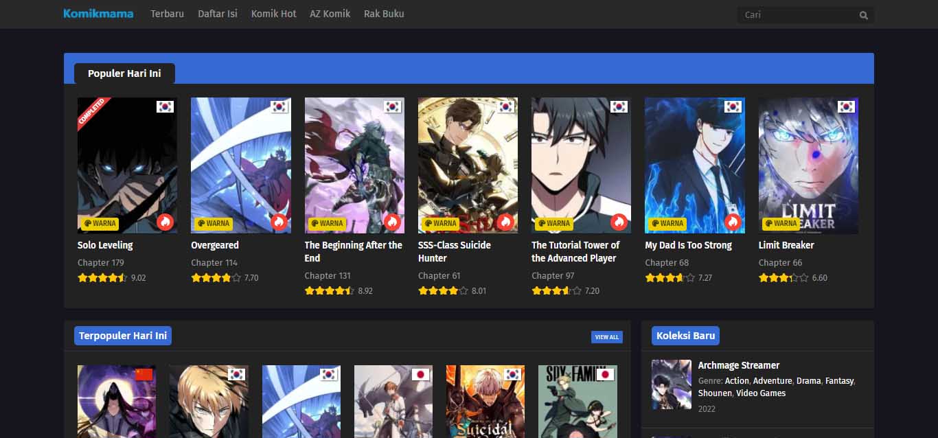 14 Situs Baca Komik Gratis yang Bikin Kamu Ketagihan - Dailysia