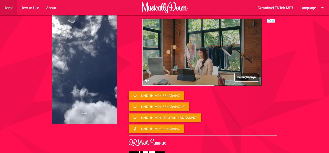MusicallyDown : Download Video & Audio TikTok Gratis Tanpa Watermark