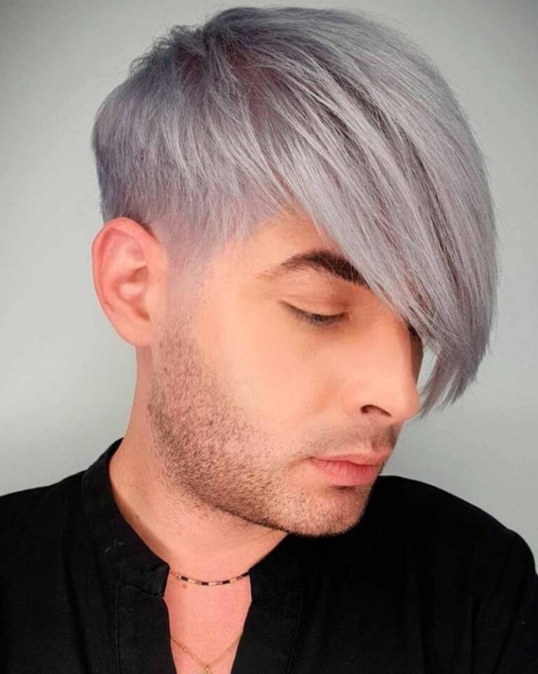 10 Ide Warna Rambut Abu-Abu Pria Keren - Dailysia