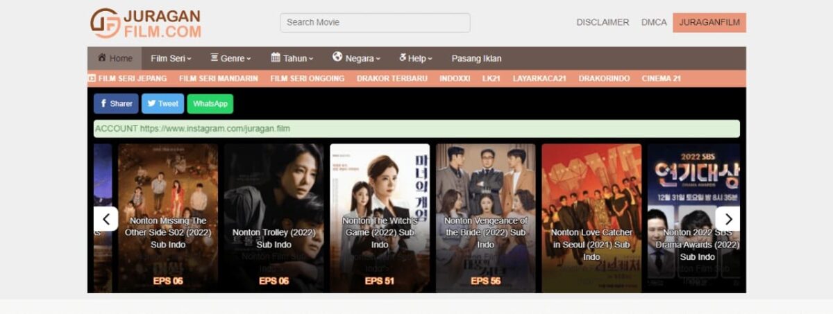 10 Situs Nonton Film Bioskop Gratis Pengganti IndoXXI Subtitle Indonesia