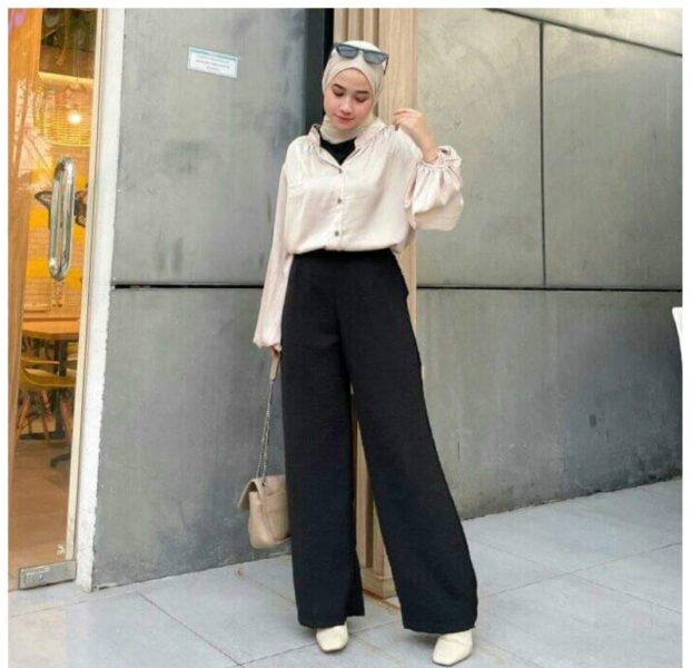 14 OOTD Celana Kulot Jeans Kekinian, Dijamin Keren - Dailysia