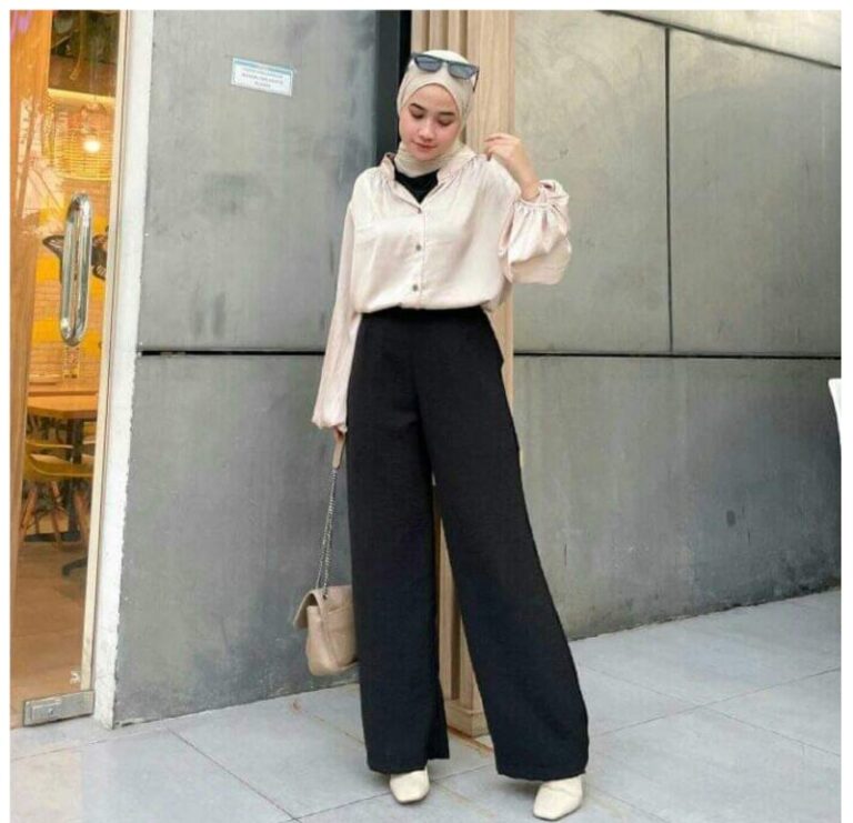 14 OOTD Celana Kulot Jeans Kekinian, Dijamin Keren - Dailysia