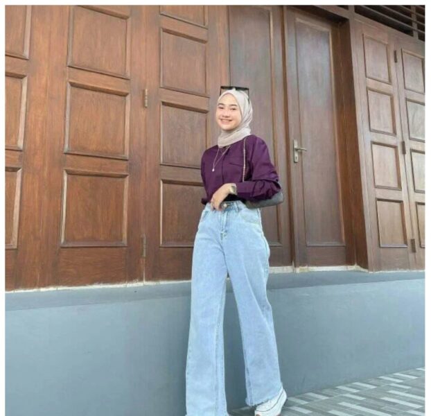 14 OOTD Celana Kulot Jeans Kekinian, Dijamin Keren - Dailysia
