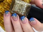 17 Nail Art Warna Biru, Kekinian dan Bikin Kuku Tampak Modis